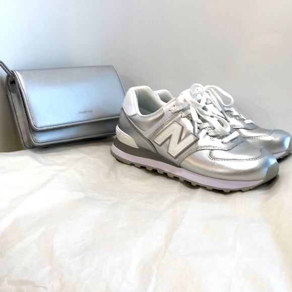 New Balance | Shoes | Silver New Balancetrending Now | Poshmark